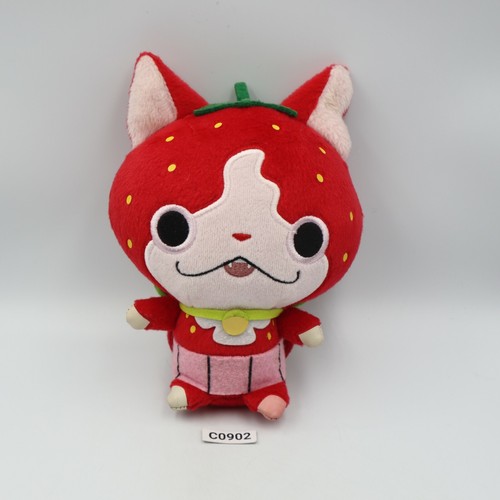 Yokai Watch C0902 Strawbnyan Banpresto 2015 Plush 6" Toy Doll Japan ...