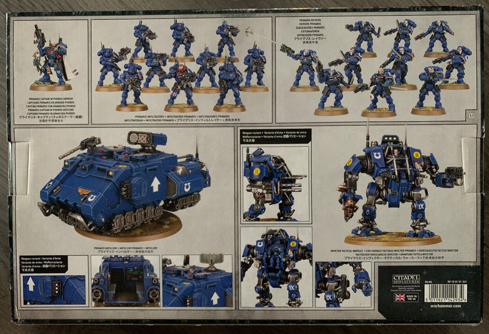 Warhammer 40K Space Marines: Interdiction Force Battleforce | 2020 OOP ...