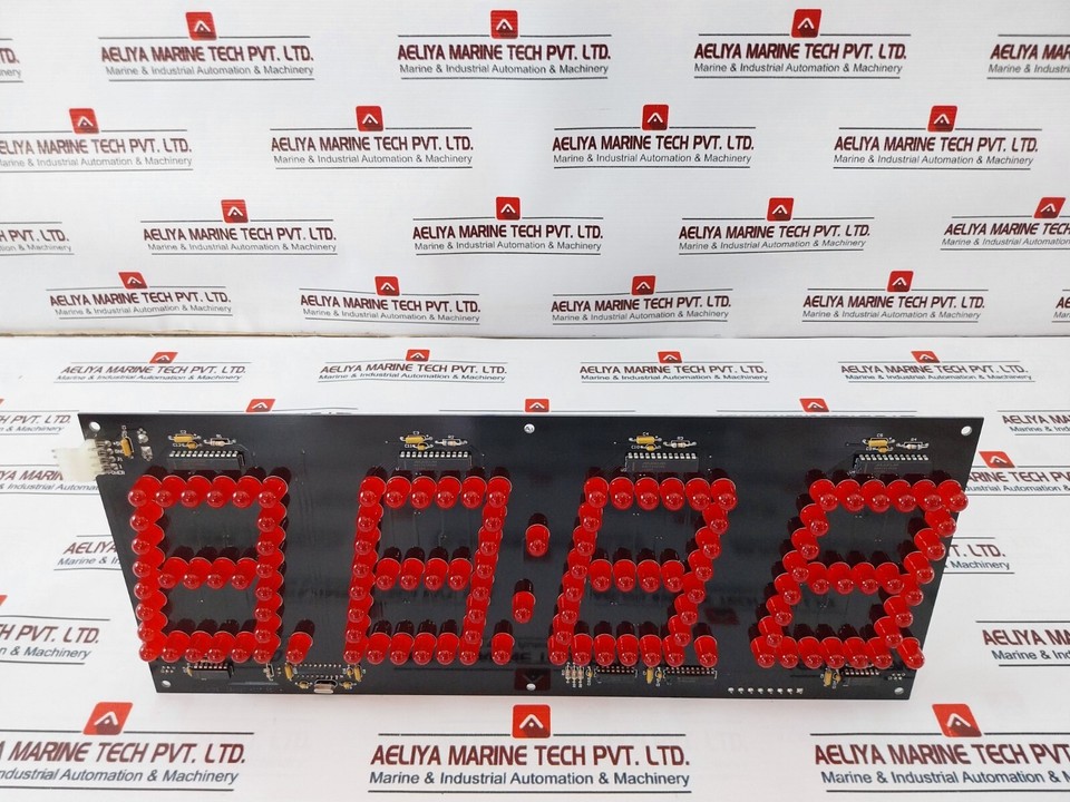 STATIC CONTROLS AD-0801-013 LED Numeric Display Board Rev A | eBay