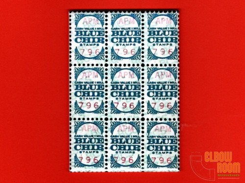 Blue Chip stamps art 2x3" fridge/locker magnet 70s | eBay