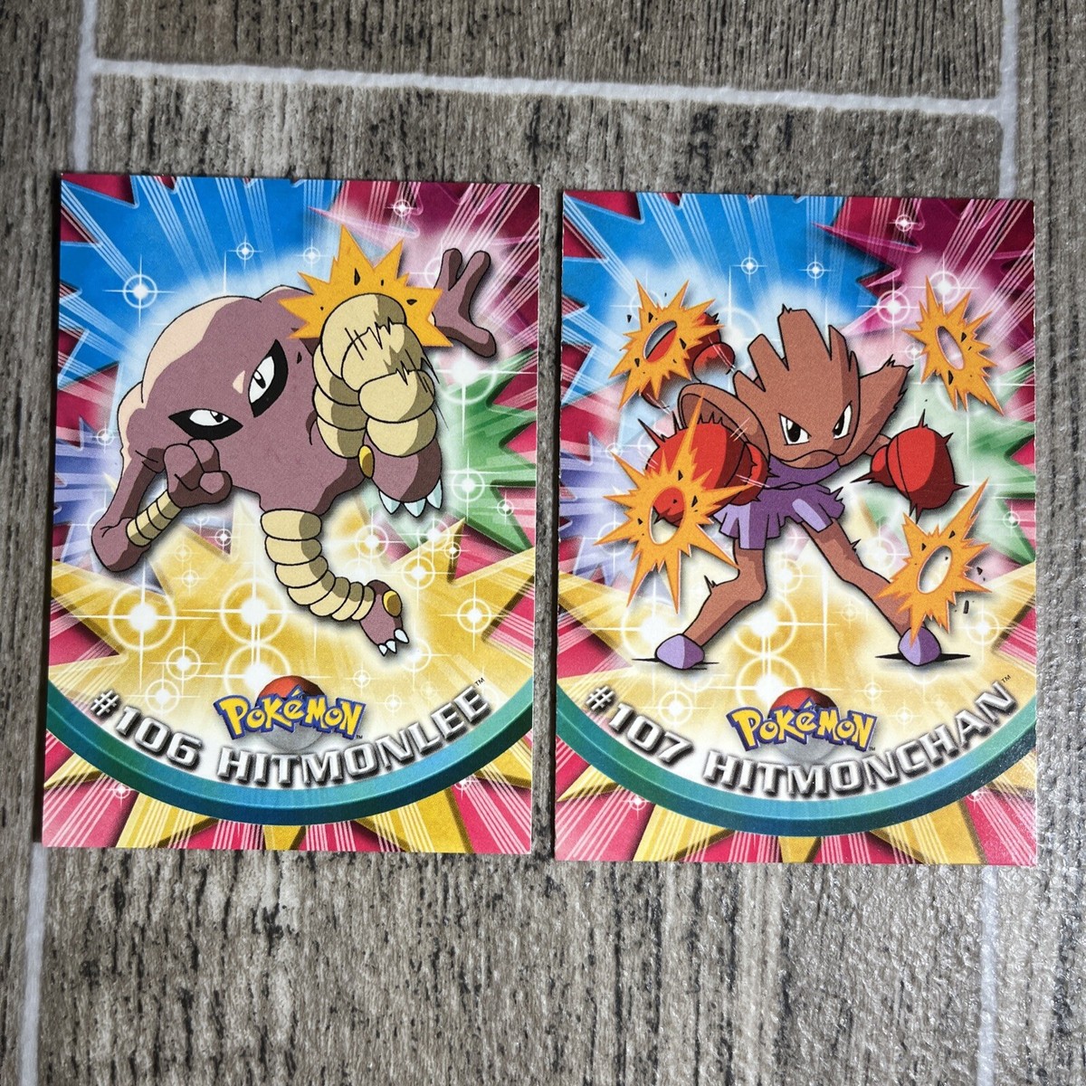 Hitmonchan Pokemon Card Topps