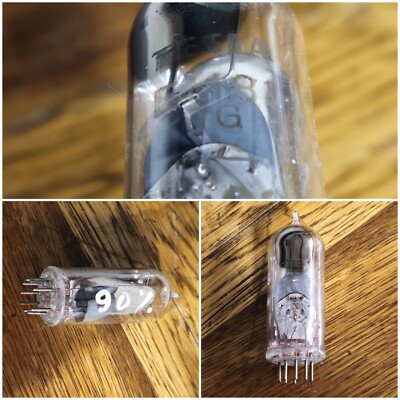 VINTAGE VACUUM TESLA EM81 90% ... TESTED ON ROETEST V10 | eBay