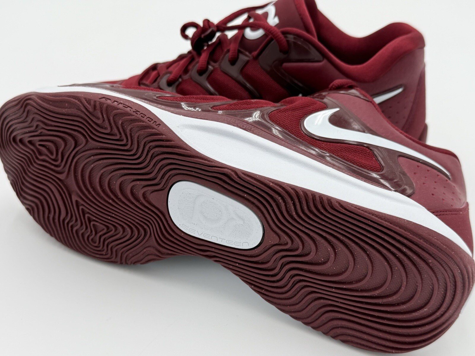 Size 12 - Nike KD 17 TB Promo Team Red Basketball Shoes HJ7387-301 No ...