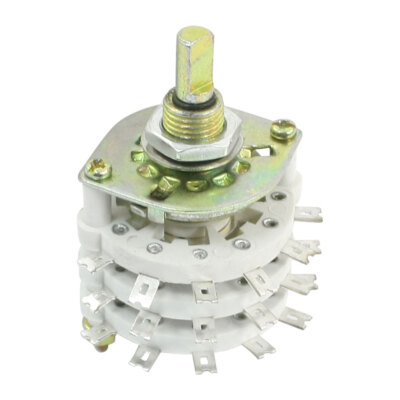 Rotary - Rotary Switch 3 Position 6 Pole