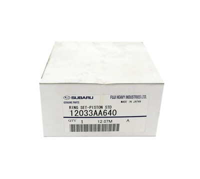 GENUINE Subaru Impreza Forester Legacy 2.0 EJ20 Piston Ring Set (STD ...