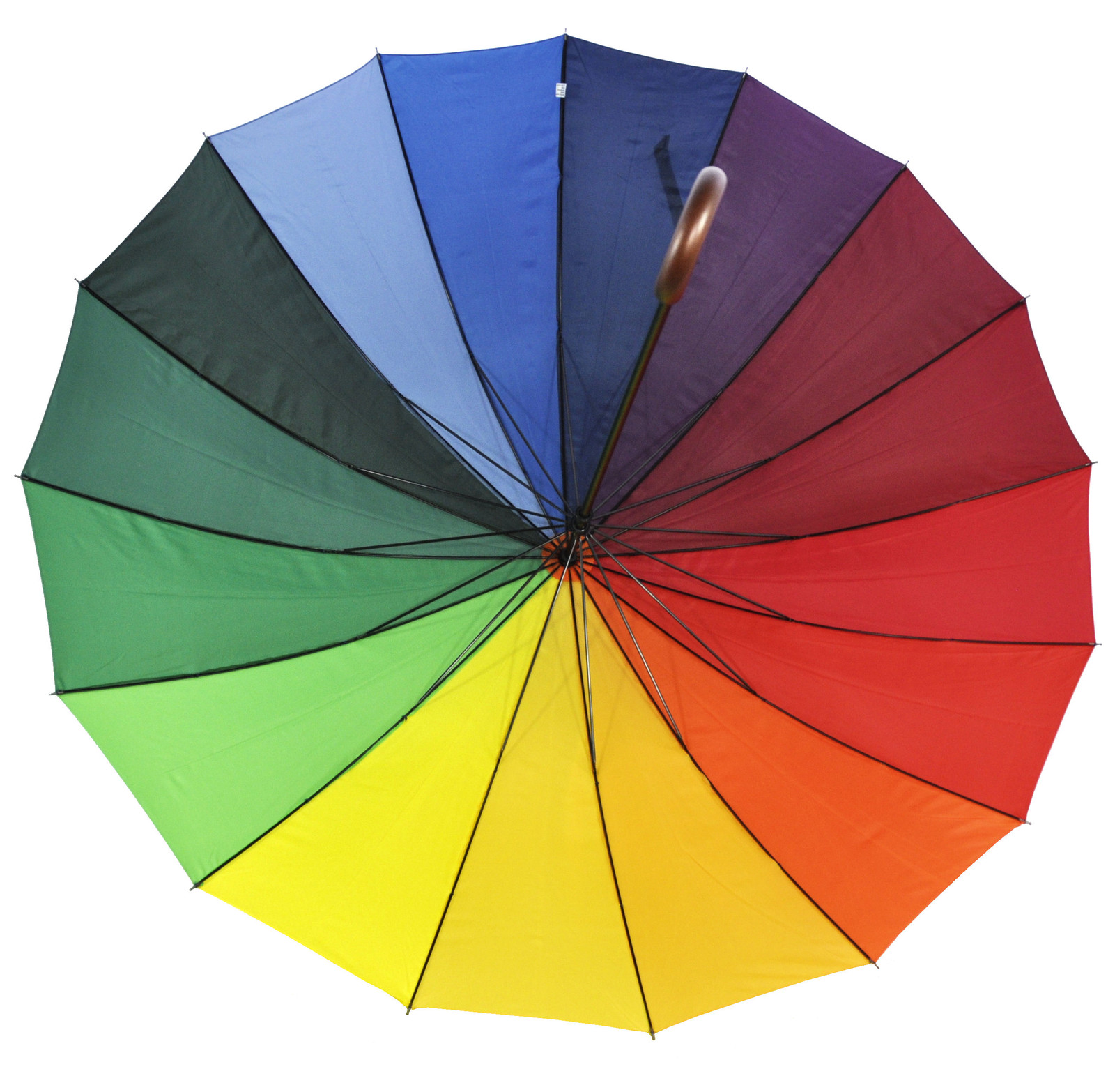 Regenschirm Partnerschirm Regenbogen Schirm Ø130cm Stockschirm ...