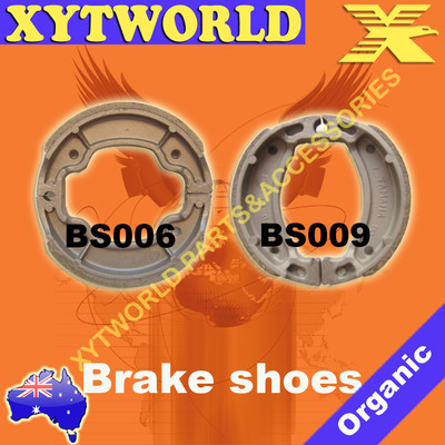 Front Rear Brake Shoes for Yamaha AG100 AG 100 Farm Bike | eBay