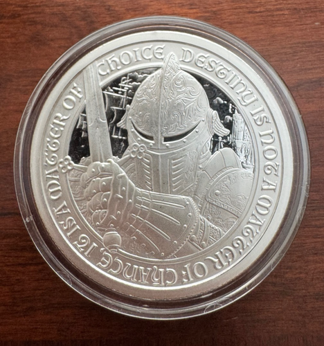 2 OZ THE DESTINY COIN "THE BLACKSMITH" .999 Silver BU Round n Airtite ...