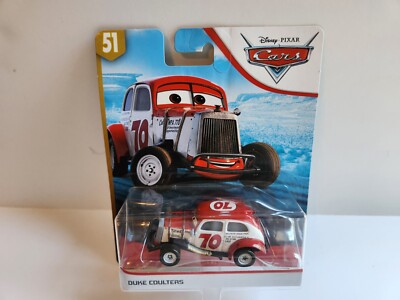 Disney Pixar Cars Duke Coulters #70 Die-Cast – New Sealed | eBay