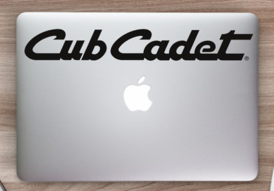 Cub Cadet Logo Decal- Lawn Mower Sticker- Tool Decal- Lawn Care Decal ...