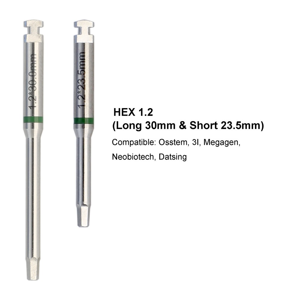 Implant Screwdriver Hex Driver Latch Dental Torque Wrench Prosthetic ...