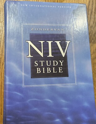 Zondervan NIV Study Bible Hardcover Fully Revised 2002 | eBay