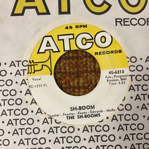 45 RPM Sh-Booms (Chords) ATCO 6213 Sh Boom / Little Maiden VG+ | eBay