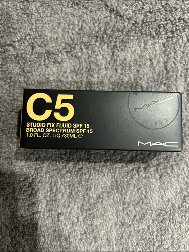 Mac Studio Fix Fluid Foundation SPF15 C5 - Full Size 30mL / 1.0 Oz. New ...