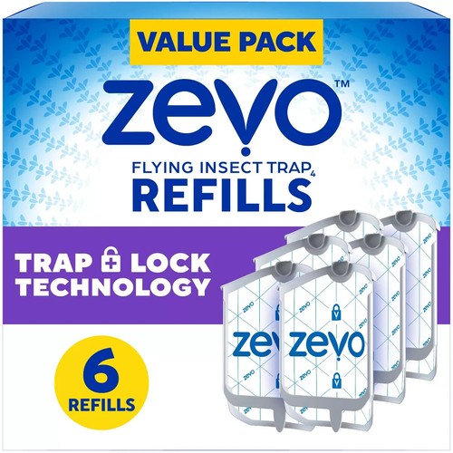 Hot sale！Zevo Flying Insect Trap Refill Cartridges - 6 Count | eBay