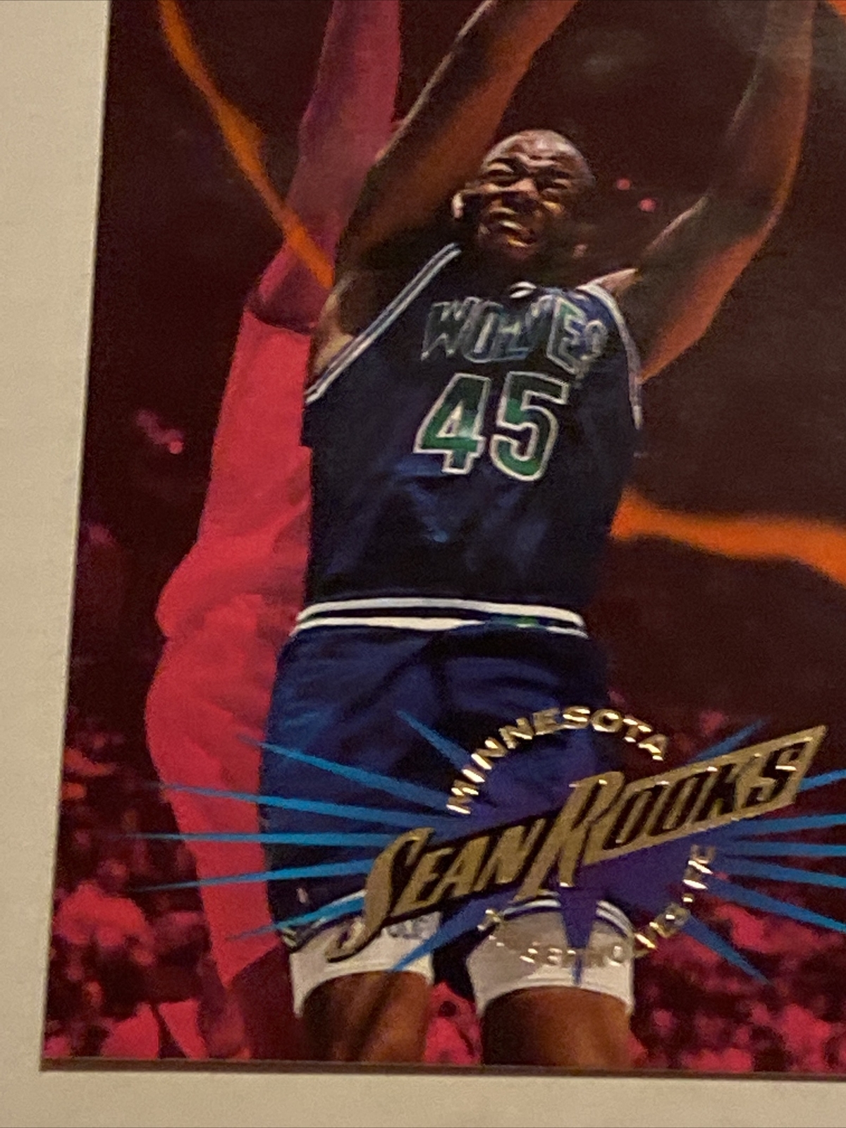 1995-96 SkyBox Premium Minnesota Timberwolves Basketball Card #184 Sean ...