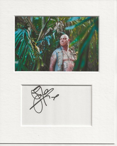 Ian Mercer pirates of the caribbean signed genuine authentic autograph ...