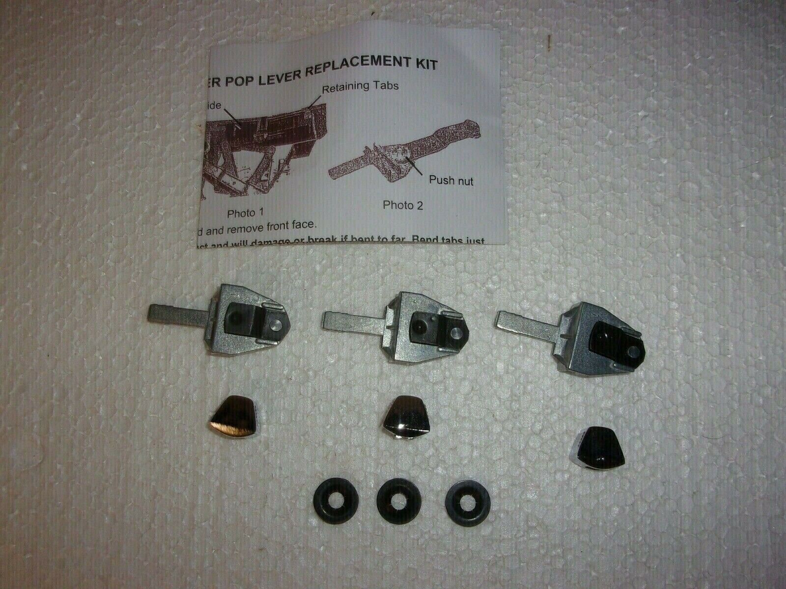 HEATER CONTROL LEVERS 3 W HARDWARE 70-76 NOVA 69 CAMARO NEW ORS1901 | eBay