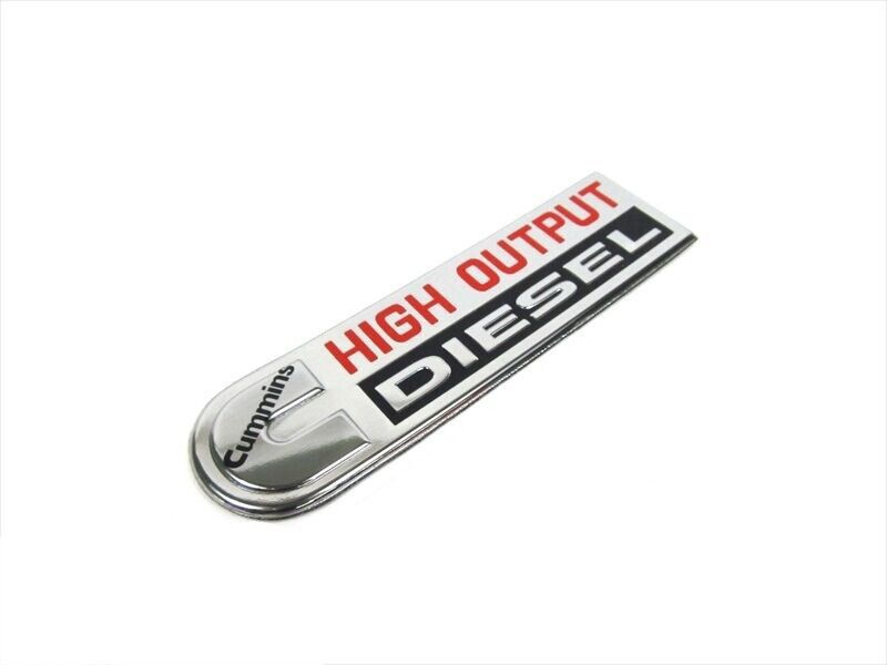 11-12 Dodge Ram 2500 & 3500 CUMMINS HIGH OUTPUT DIESEL NAMEPLATE EMBLEM ...
