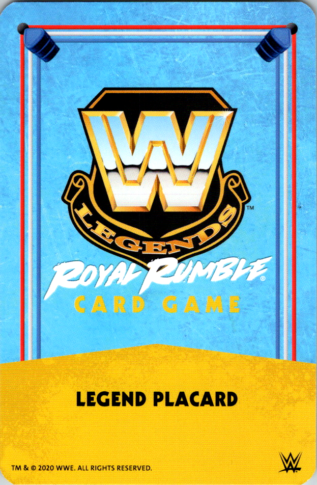 Macho Man Randy Savage 2020 WWE Legends Royal Rumble Card Oversize Card ...