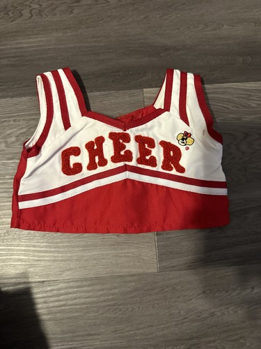 Build A Bear BABW Mascot Red Cheerleader Outfit Clothing Lot Cheer ...