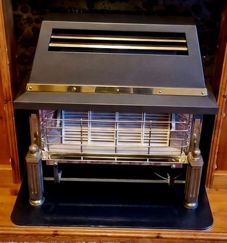 Flavel Regent Outset Radiant Bronze Gas Fire 4.5KW. Freestanding RRP £ ...