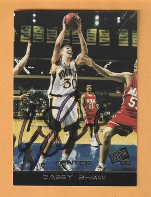 Casey Shaw Toledo Rockets AUTO Signed 1998 Press Pass Lebanon Ohio | eBay