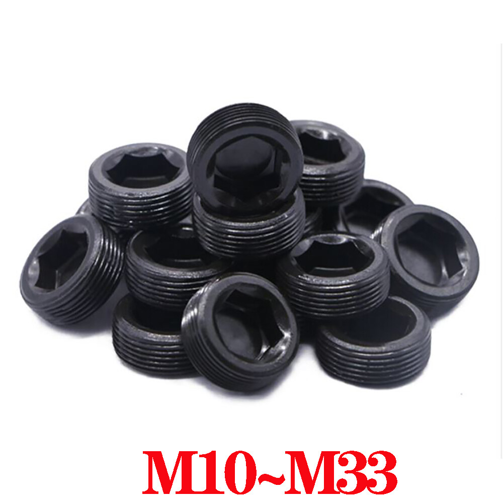 Hex Socket Set Screws Plug Throat Stop Pipe Plugs Cup Point Grub Screw ...