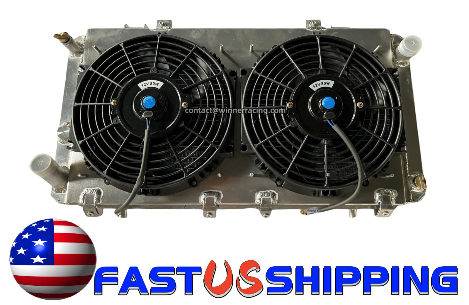 For Toyota MR2 AW11 1.6L 4 AGEL 1984-1989 MANUAL Radiator &Shroud ...