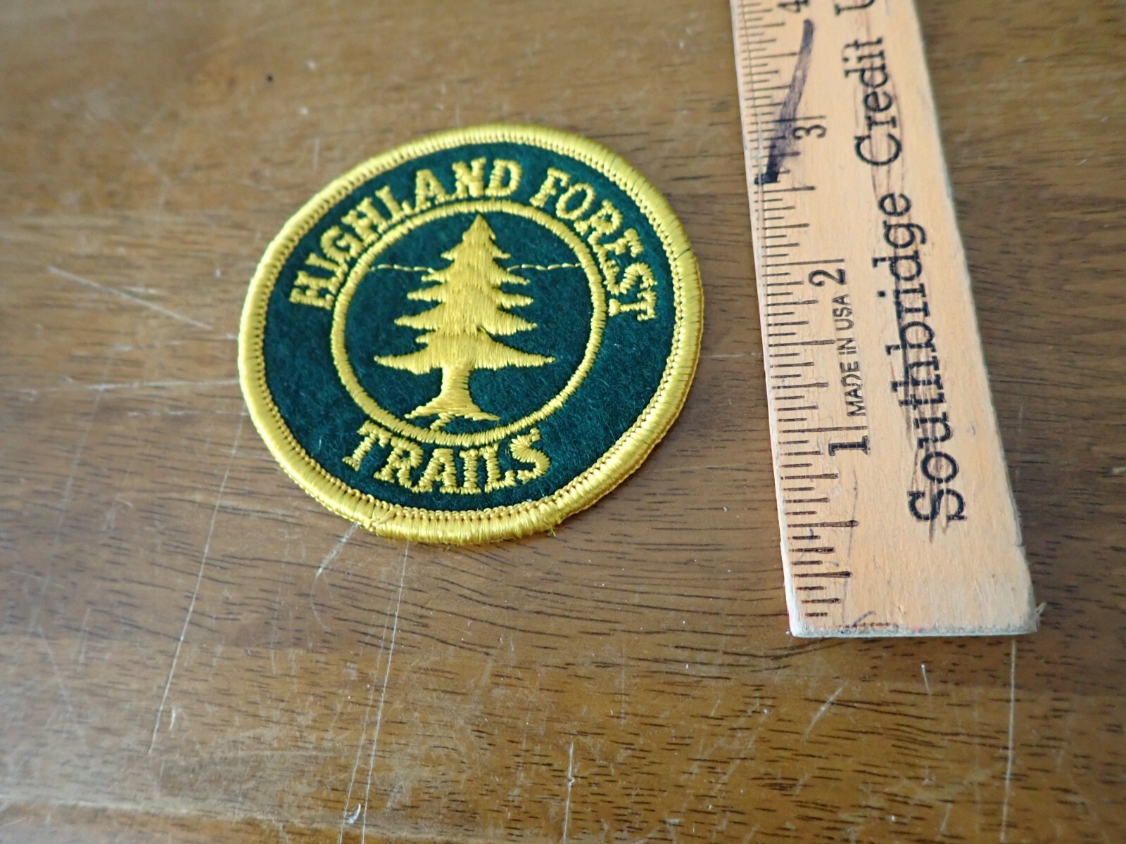 HIGHLAND FOREST TRAILS NATIONAL PARKS STATEPARKS HIKING PATCH BX Z #13 ...