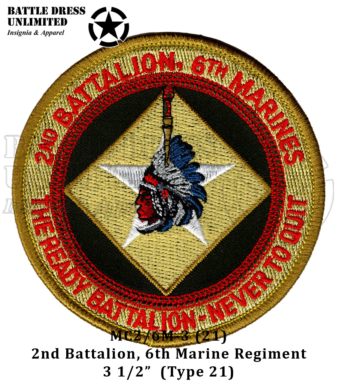 6th Marine Regiment 1st 2nd 3rd Battalion 6th Marines Patch (USMC) | eBay