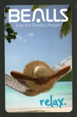 BEALLS Relax, Beach Hammock ( 2010 ) Gift Card ( $0 ) | eBay