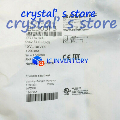 1PCS Brand new ones BALLUFF BES 516-324-SA62-E4-C-PU-03 516-324-SA62-E4 ...