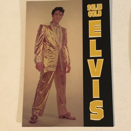 Elvis Presley Postcard Young Elvis Solid Gold | eBay