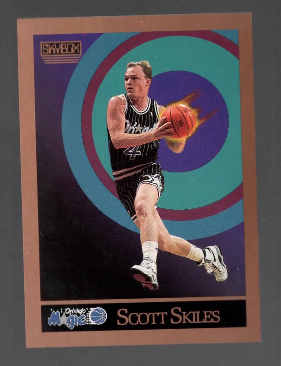 1990-91 SkyBox Scott Skiles Orlando Magic #205 Near Mint or Better | eBay