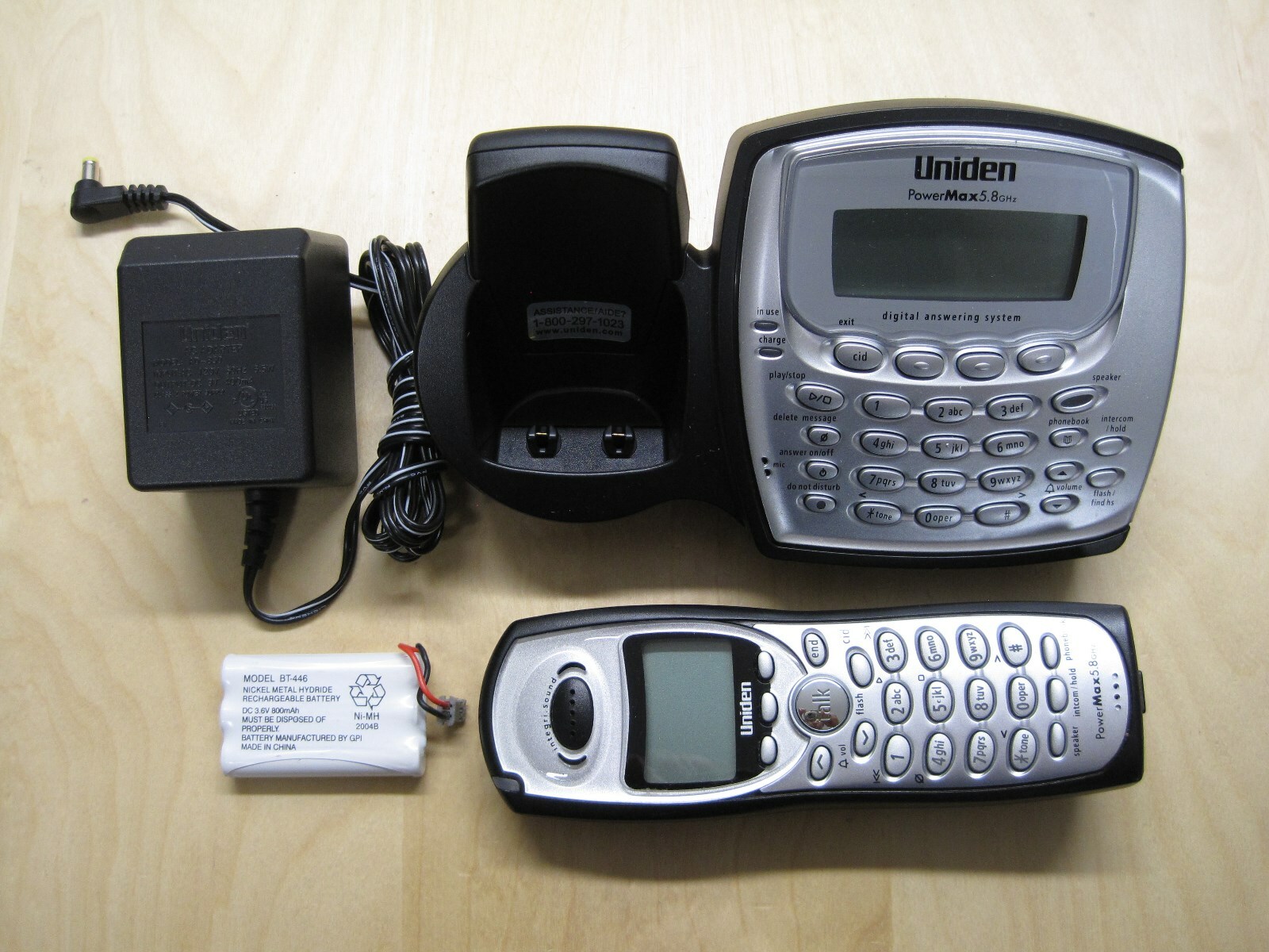 Uniden TRU8885-2 5.8 GHz Single Line Cordless Phone | eBay
