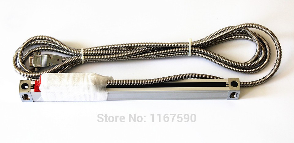 Best price 5micron linear scale 5V TTL linear encoder with 3.5meter ...