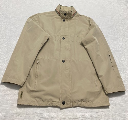RFT By Rainforest Zip Up Jacket Mesh Lined Light Tan Mens Size M | eBay