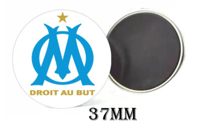 MAGNET Badge OM Olympique de marseille football personnalisé collection ...