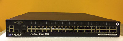 Foundry FES4802 (4802-POE) Fastiron Edge Switch, Ethernet Switch. New ...