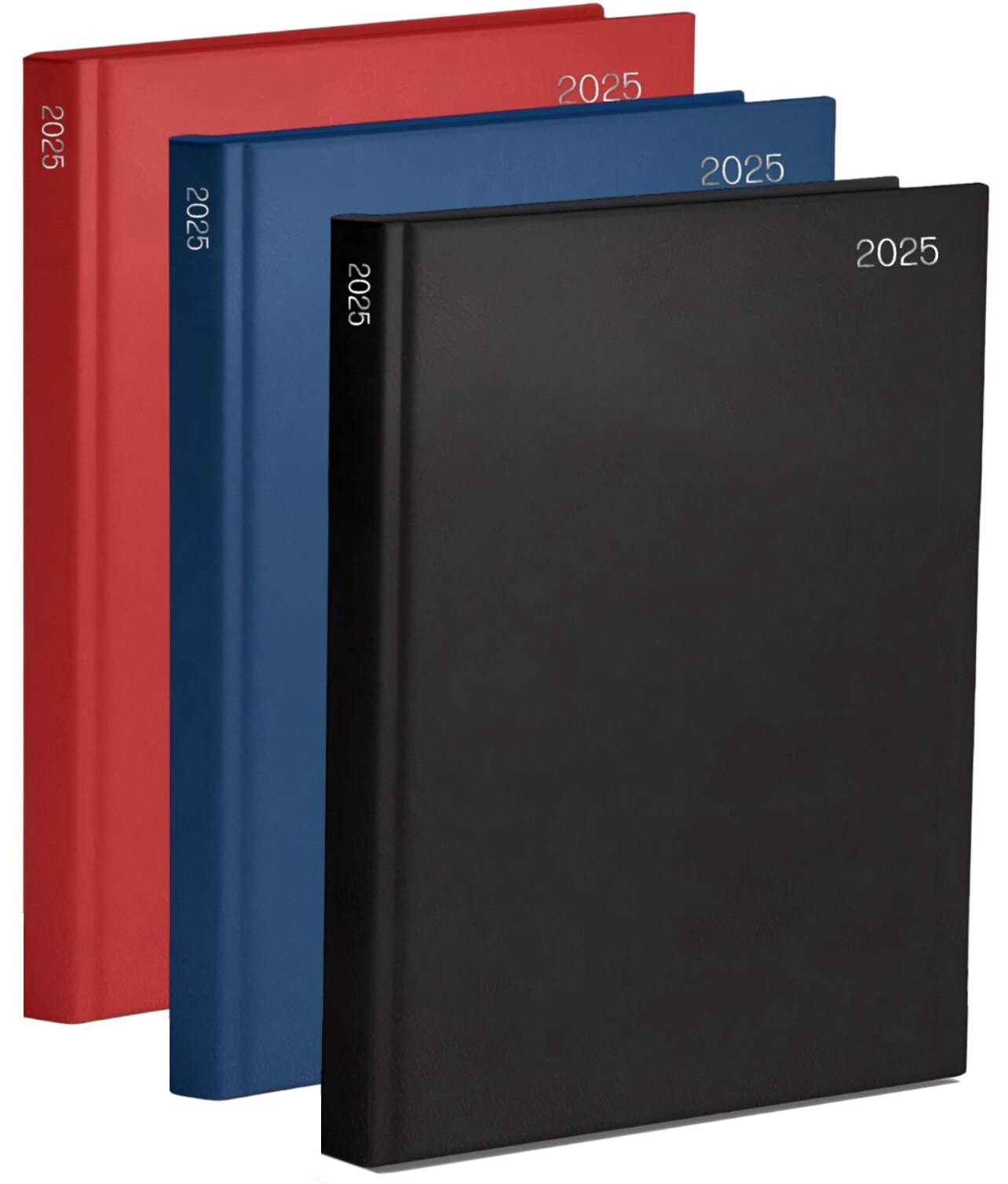 2025 A4/A5/ Diary Week to View / Page a Day / Desk Diary Hard Backed ...