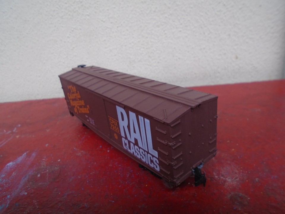 Rail Classics Railroad Modeler Magazine 36' Boxcar CPIX #7950 HO Scale ...