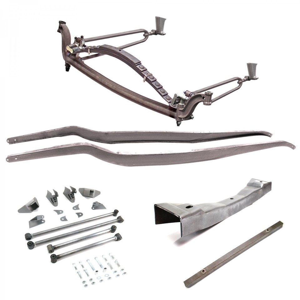 1932 Ford Frame Kit - Hairpin Basic Non-Drilled Fits Dearborn ...