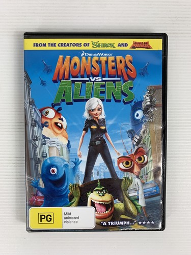 Monsters Vs. Aliens DVD R4 2009 Reese Witherspoon | eBay