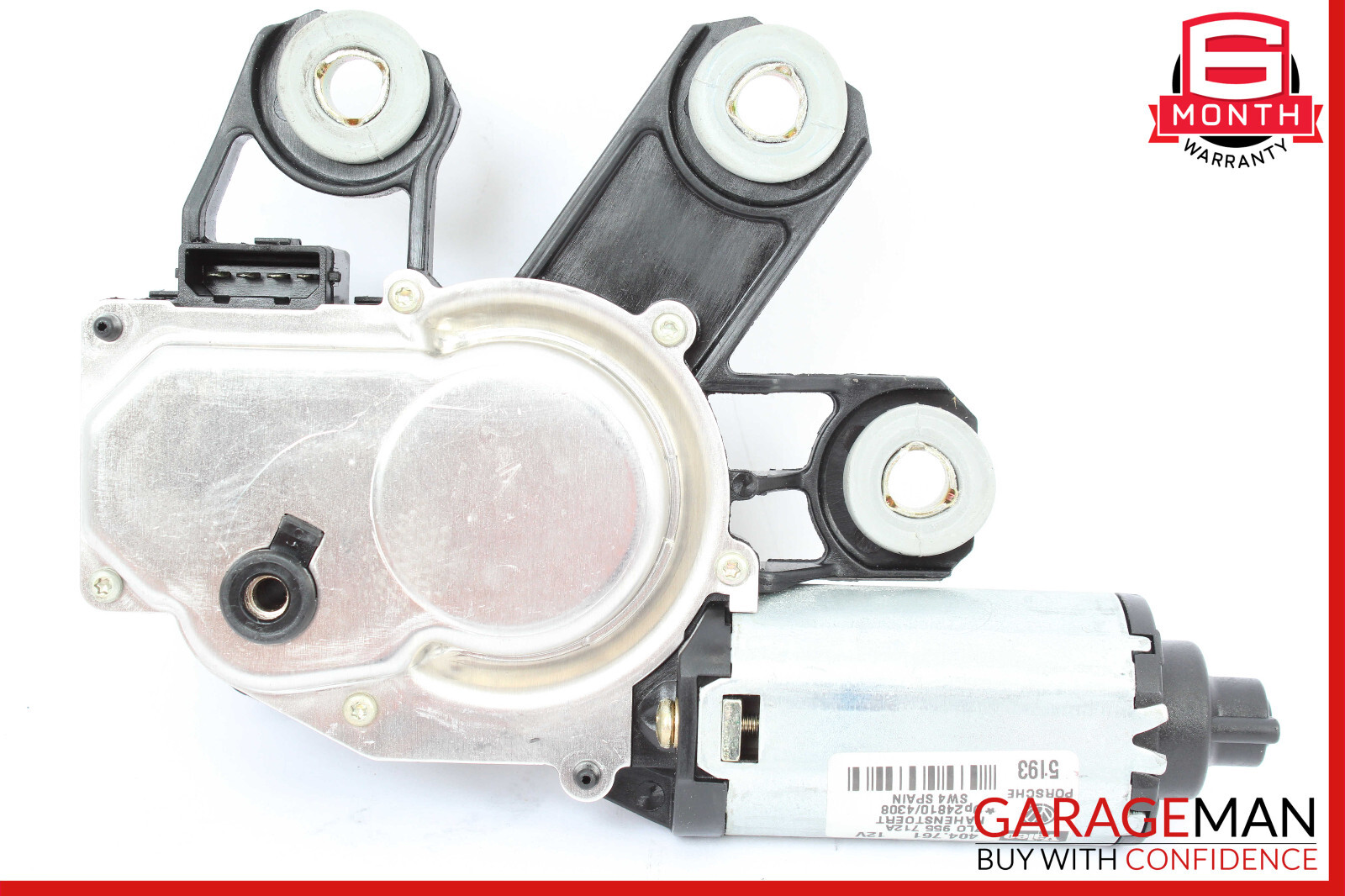 03-10 Porsche Cayenne 955 957 Rear Hatch Windshield Glass Window Wiper ...