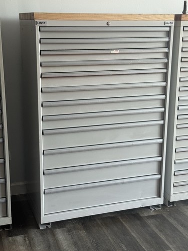 Used Lista HS 12 Drawer Cabinet Industrial Tool Storage 40x22x60 Vidmar ...
