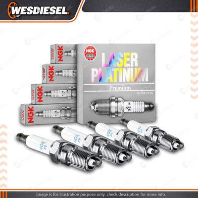 4 x NGK Laser Platinum Spark Plugs fit Nissan 180SX S13 NX Pulsar N15 ...