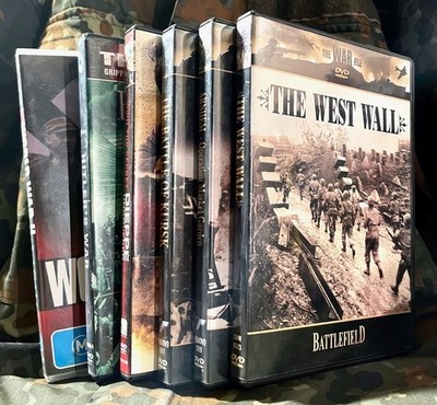 WORLD WAR II DVD DOCUMENTARY COLLECTION * 9 DVDS * INCLUDING THE WAR ...