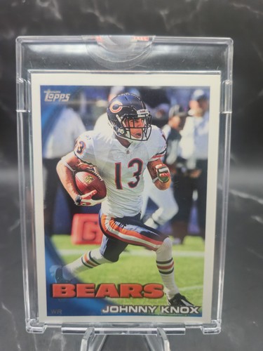 2010 Topps Vault Blank Back Johnny Knox 1/1 Chicago Bears One Of One | eBay