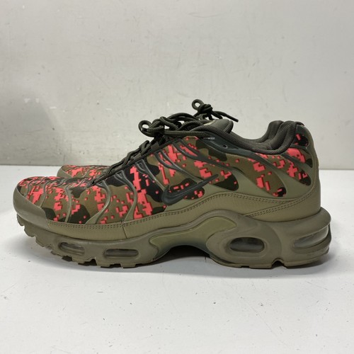 Nike Air Max Plus TN Red/Black Camo Athletic Shoe Men Size 11.5 | eBay